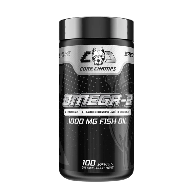 CoreChamps - Omega-3 Fish Oil 1000mg 100 Soft gels