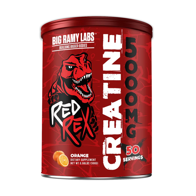 Red rex creatine flavored